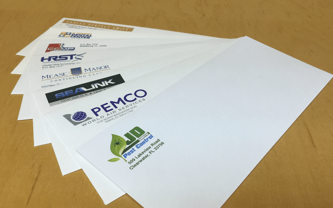 Full Color Business Envelopes - Wilson Printing USA