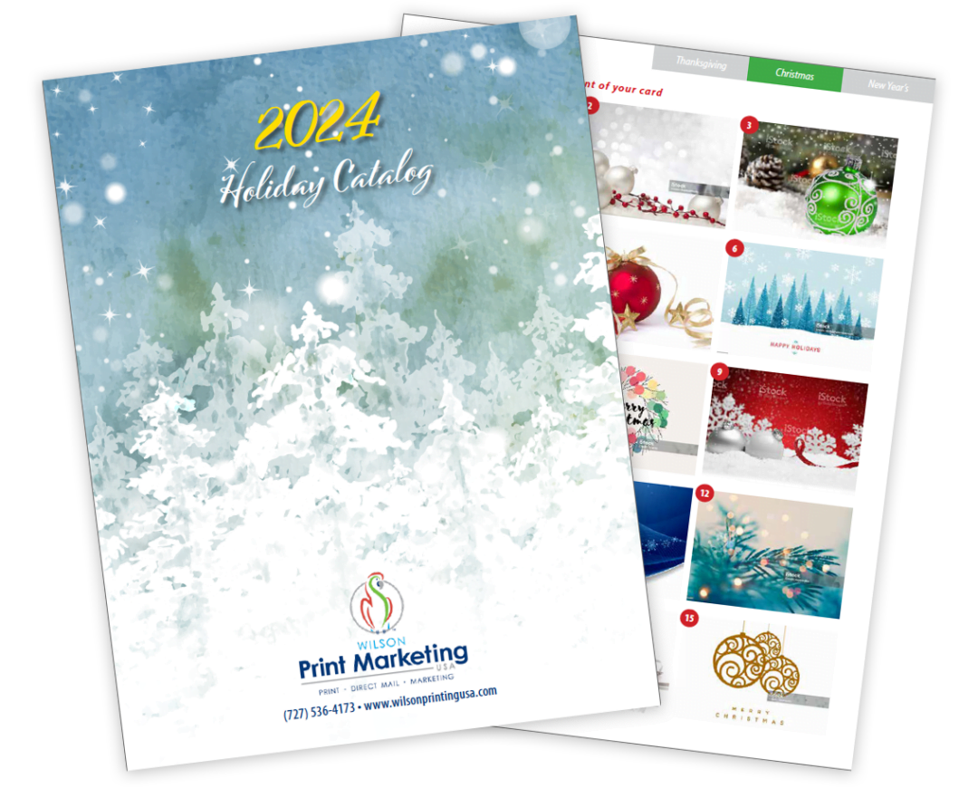 Personalized Holiday Card Printing Services | Wilson Printing USA